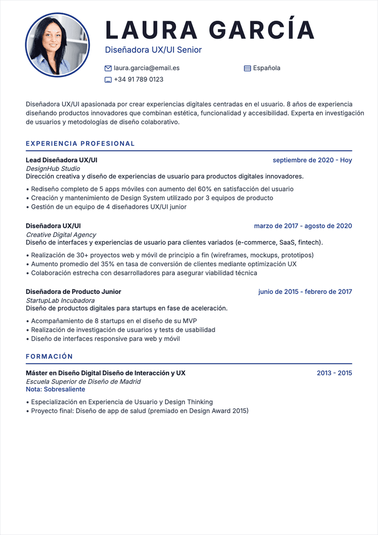 Generador CV con IA Gratis | CV ATS en 5 min - CVtoWork