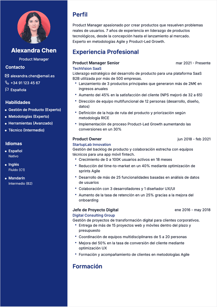 Generador CV con IA Gratis | CV ATS en 5 min - CVtoWork