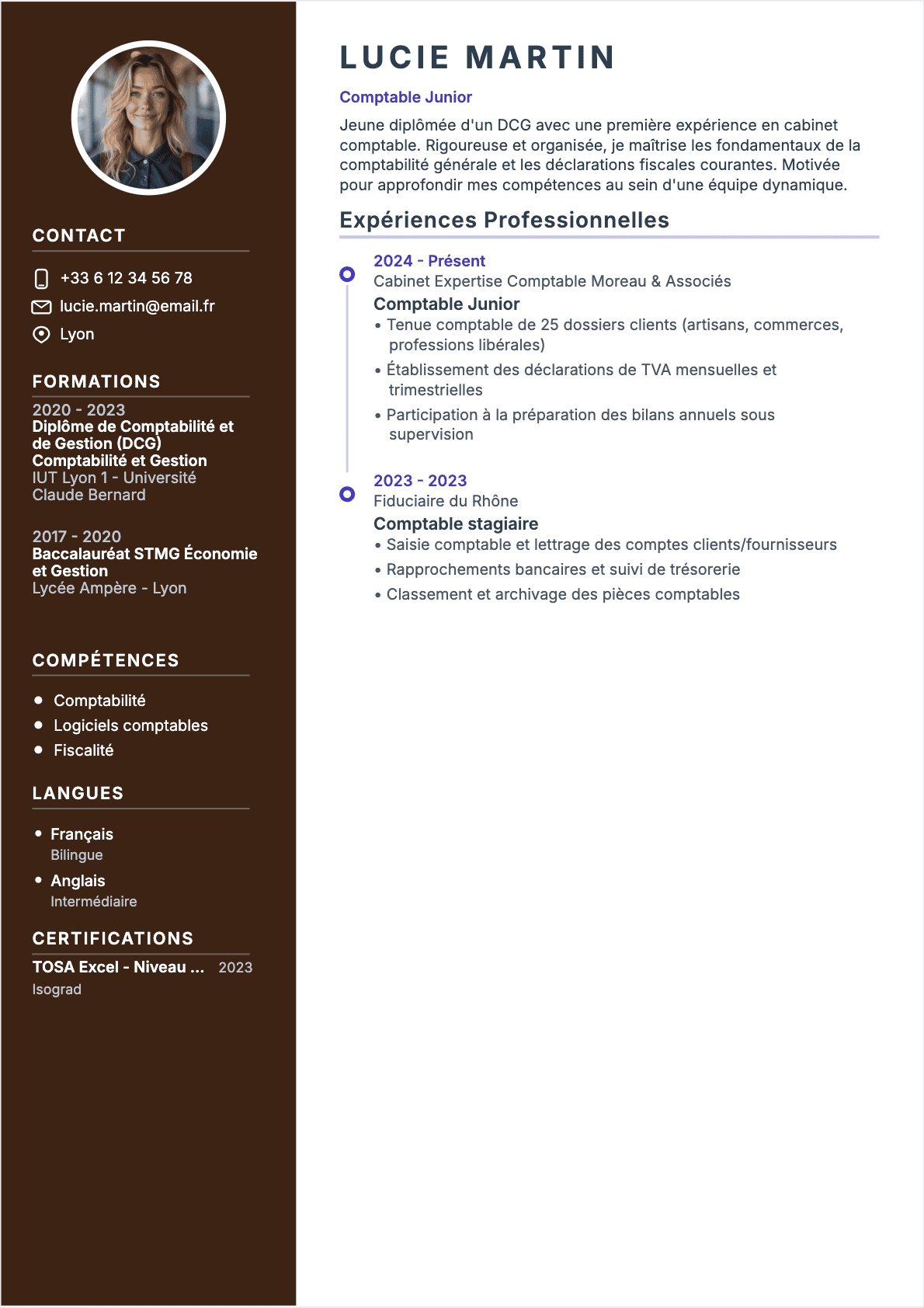 CV Comptable 2026 : modèle, exemples et mots-clés